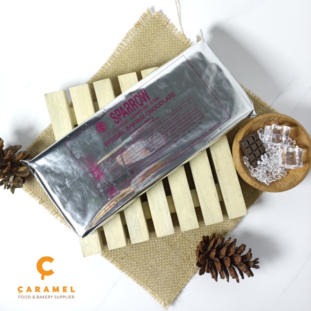 Sparrow Dark Compound Chocolate 500gr - chocolate bar - chocolate block ...