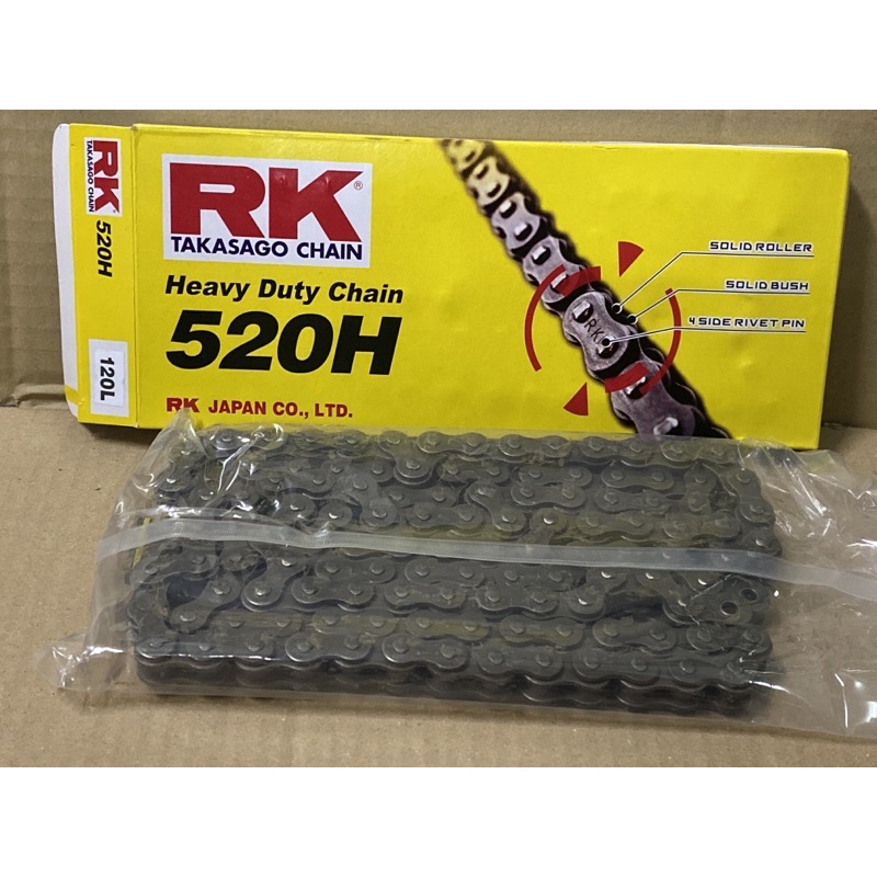 RK Heavyduty Chain 520 X 120 L | Shopee Malaysia