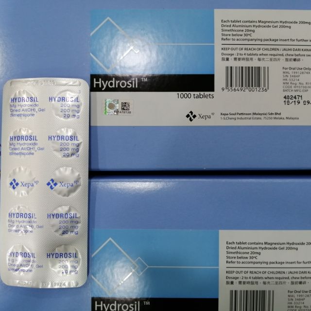 XEPA Hydrosil 10s/strip EXP10/2027 | Shopee Malaysia
