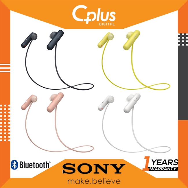 Sony WI-SP500 Wireless in-Ear Sports Headphone with Microphone | Shopee ...