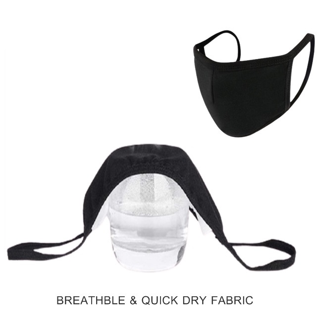 MicroMask Reusable Face Mask 3ply, Penutup Mulut dan Hidung Tiga Lapis ...