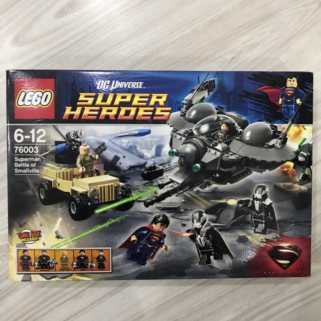 Lego 76003 Superman: Battle of Smallville | Shopee Malaysia