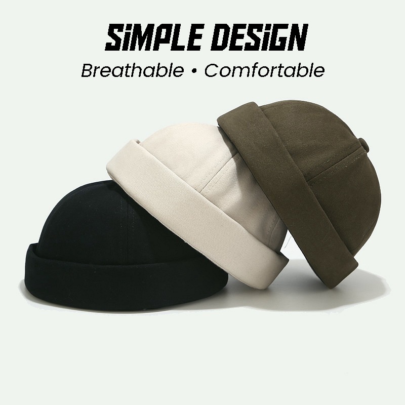 BOSC Korean Style Topi Kopiah Viral Topiah Trend Baru MikiHat Songkok ...
