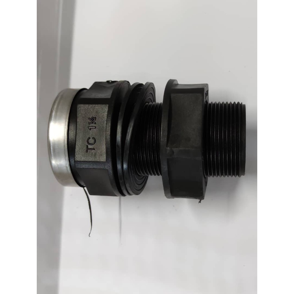 HDPE POLY TANK CONNECTOR WATER POLY TANKI TC 1/2" 3/4" 1" 1-1/4" 1-1/2 ...