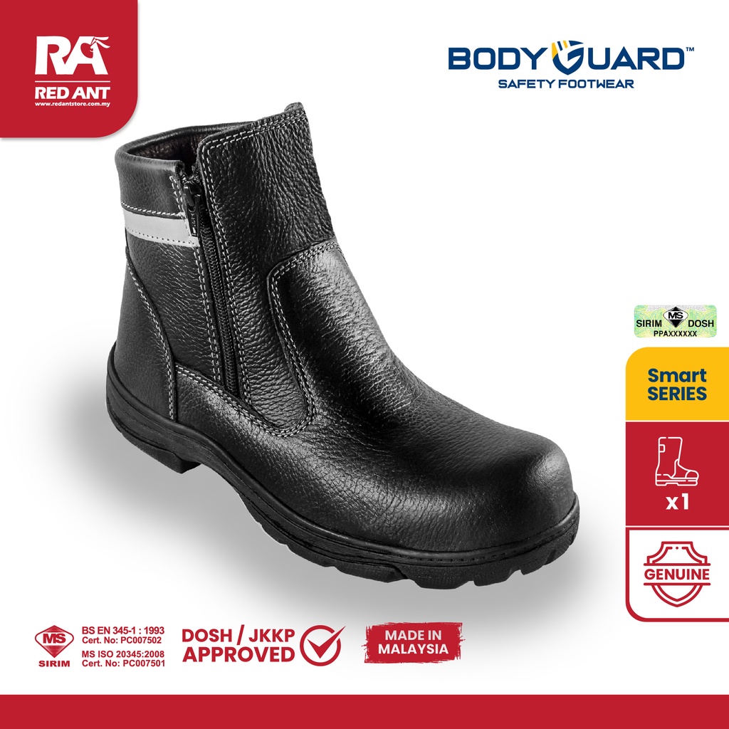 BODYGUARD BG603 Mid Cut Safety Shoes / Foot Protection / Steel Toe Cap ...