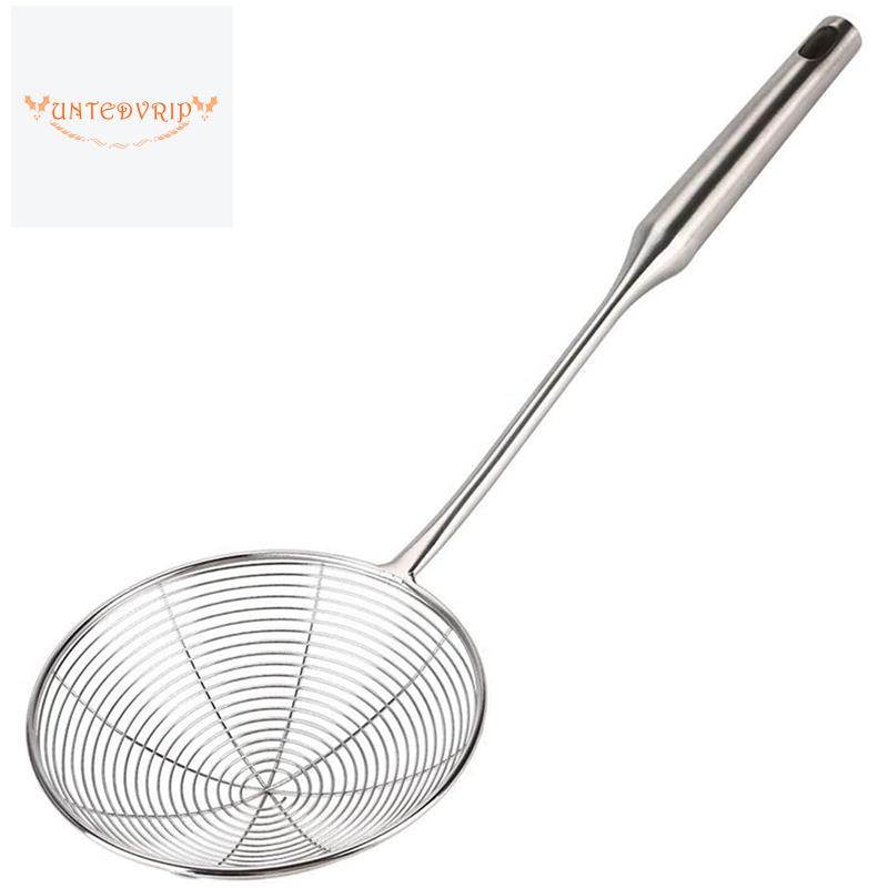 Spider Strainer Skimmer Ladle Stainless Steel Metal Frying Basket with ...