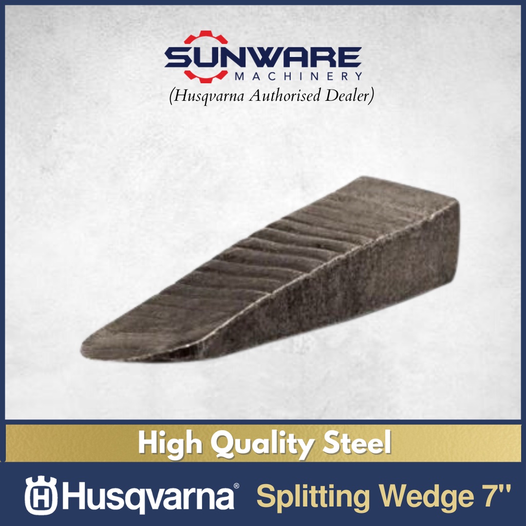 HUSQVARNA Twisted Splitting Wedge Steel 18 CM 7 Inch | Shopee Malaysia