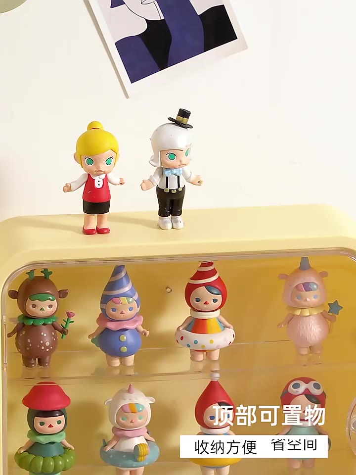 Doll Toy Display Storage Box Wall-Mounted Mystery Box Transparent ... Doll Toy Display Storage Box Wall-Mounted Mystery Box Transparent ...