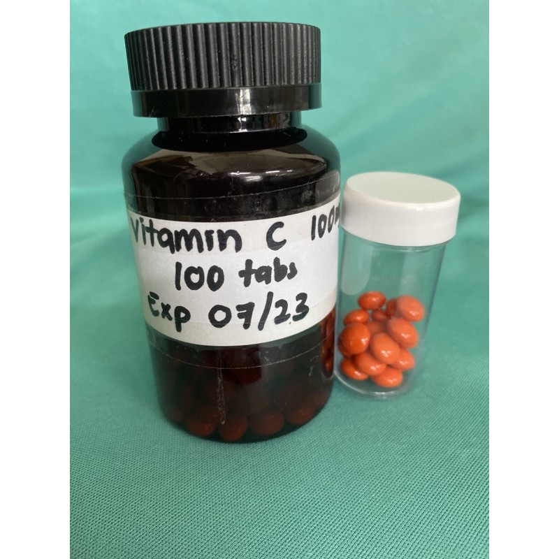 Sunward Vitamin C 100 mg 100’s/ 500’s/1000’s 8/2025 | Shopee Malaysia