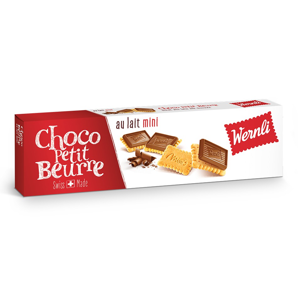 BISCUITS Wernli Swiss Made Choco Petit Beurre Mini Chocolate Biscuit ...