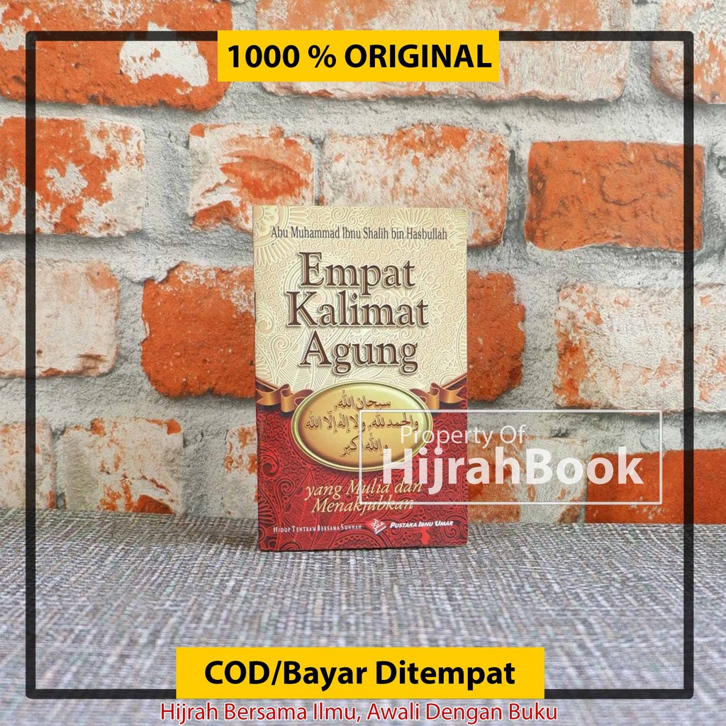 Islamic Book Four Great Sentences Abu Muhammad Ibnu Salih Bin Hasbullah ...