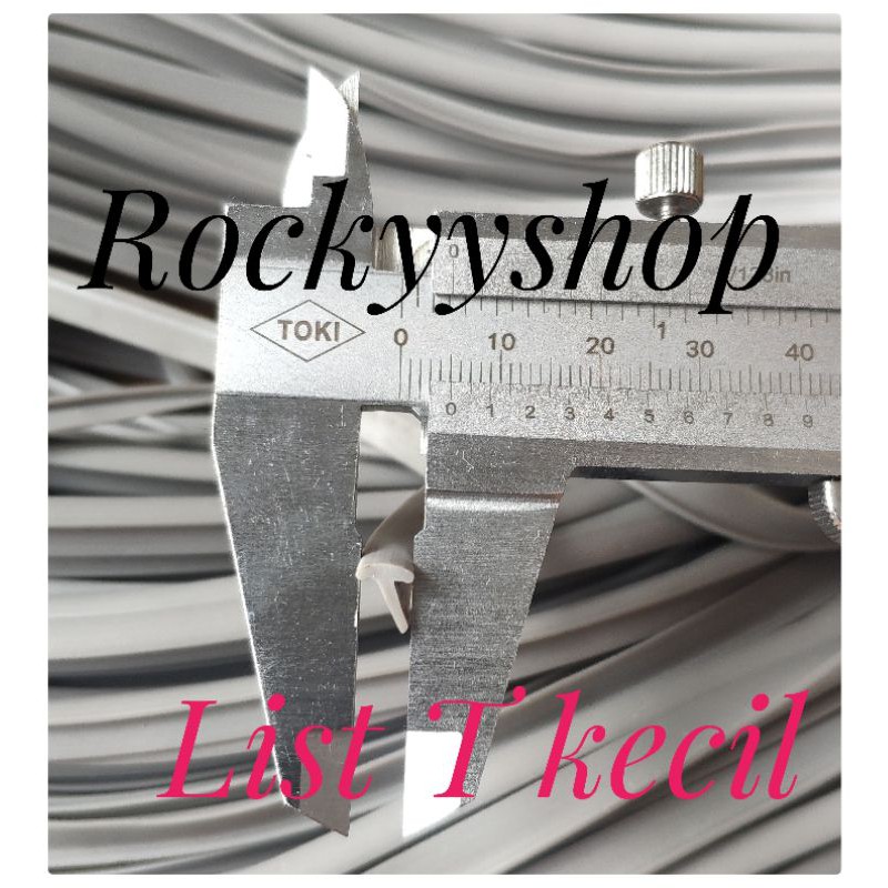 Rubber LIST T SMALL 5 mm BODY KIT FENDER CARS PAJERO FORTUNER YARIS ...