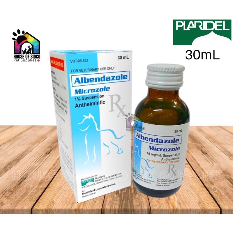 Albendazole Microzole Pet Dewormer Oral Suspension 30ml | Shopee Malaysia