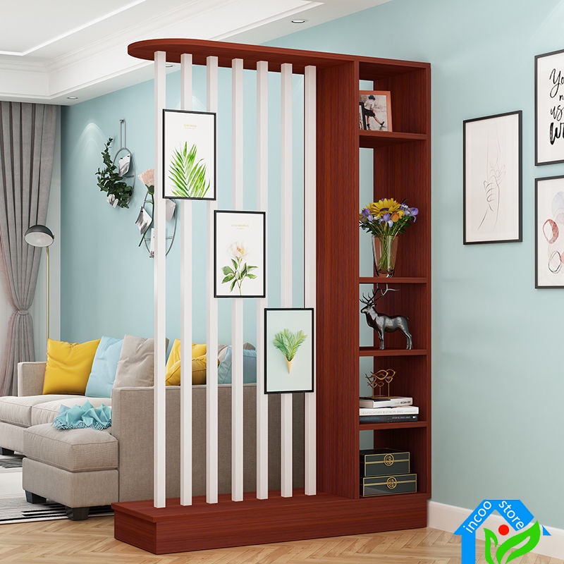 💗Entrance Multi-Layer Storage Rack Living Room Partition Home Screen ...