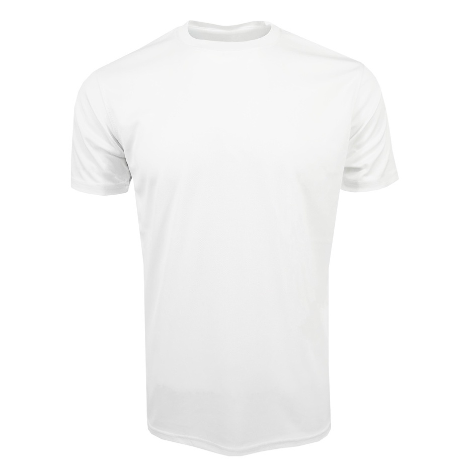 RIGHTWAY Quick Dry Round Neck T-Shirt Unisex Microfiber Plain Jersey ...