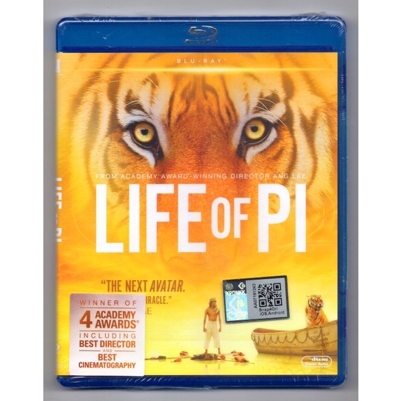 LIFE OF PI (BLURAY ORIGINAL) | Shopee Malaysia