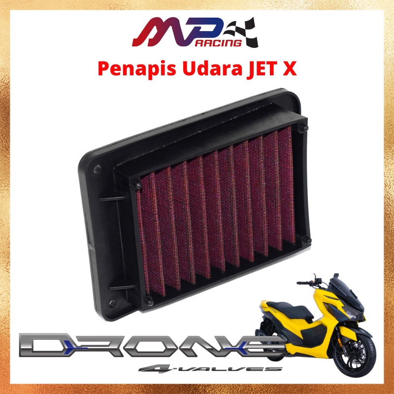 (JET X)SYM JET X 150,Jet 14, Jet 125,Jet 200 Performance Air Filter GPX ...