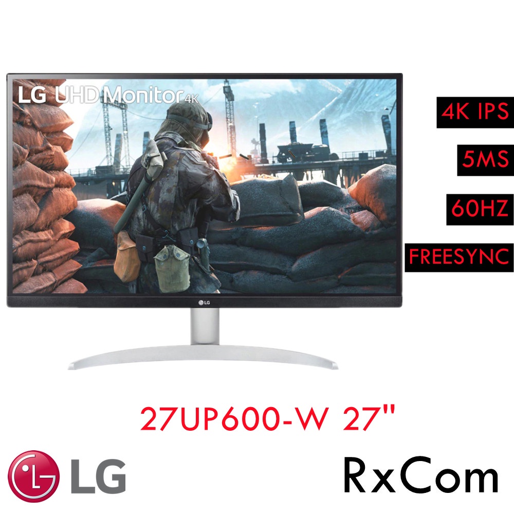 LG 27UP600-W 27 INCH 4K UHD IPS ( 5MS / 60HZ / FREESYNC/ HDR10 ) MONITOR | Shopee Malaysia