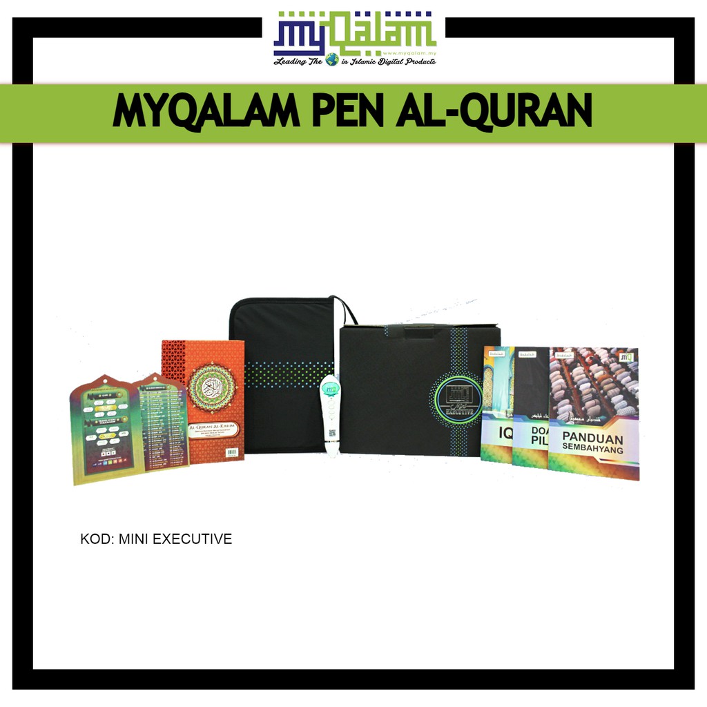 Myqalam Al-Quran Saiz A5 𝗕𝗮𝘀𝗶𝗰 / 𝗠𝗶𝗻𝗶 𝗘𝘅𝗲𝗰𝘂𝘁𝗶𝘃𝗲 My Qalam Pen Digital Al ...