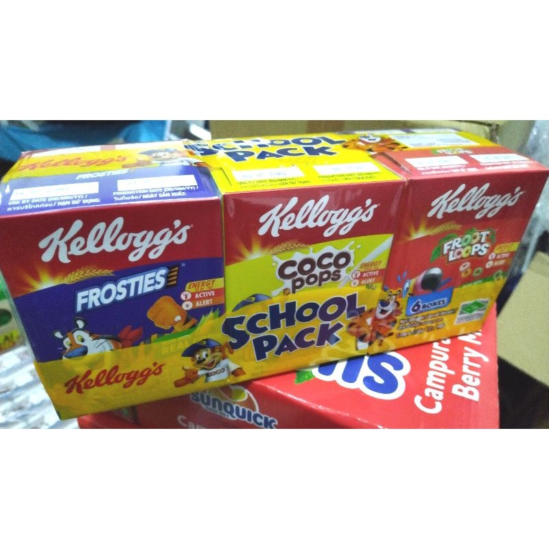 Kellog's School Pack 6 boxes (170g) | Shopee Malaysia
