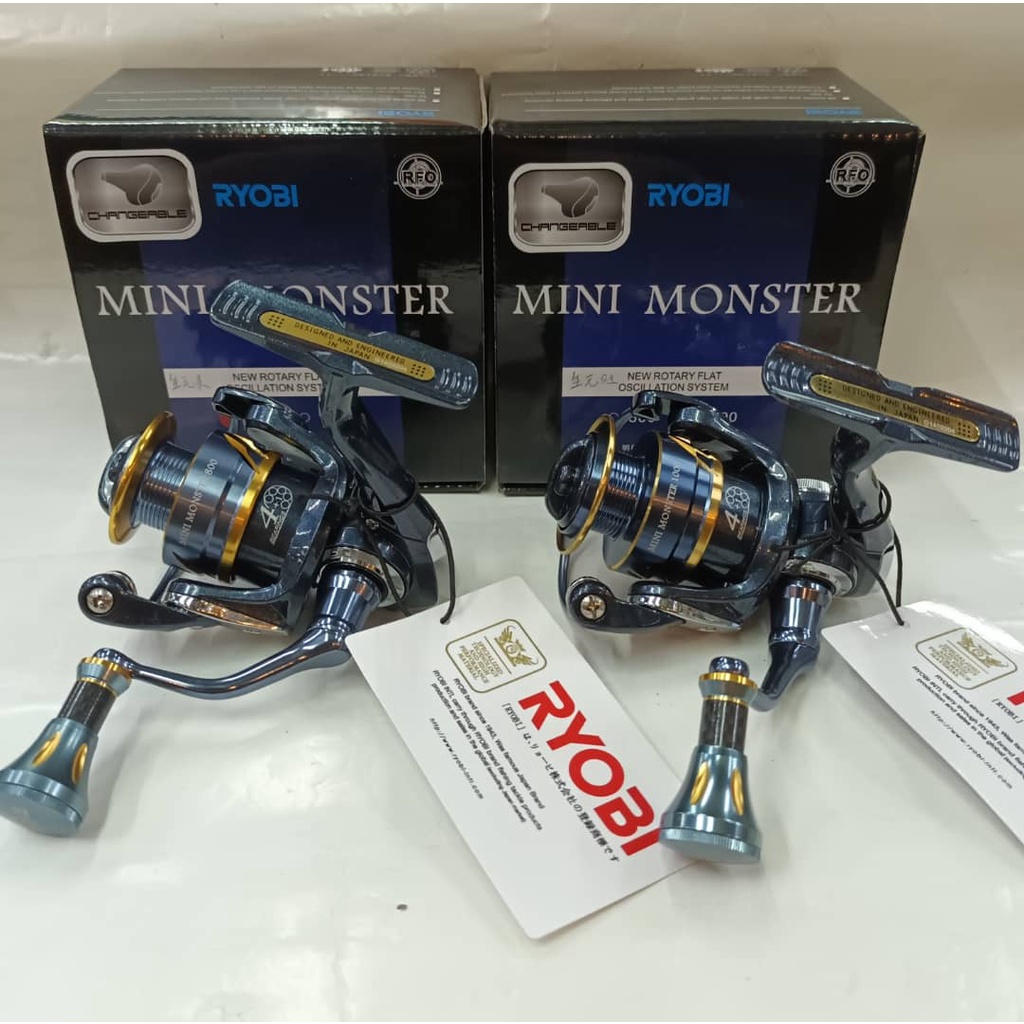 RYOBI MINI MONSTER 800/1000 SPINNING REEL | Shopee Malaysia