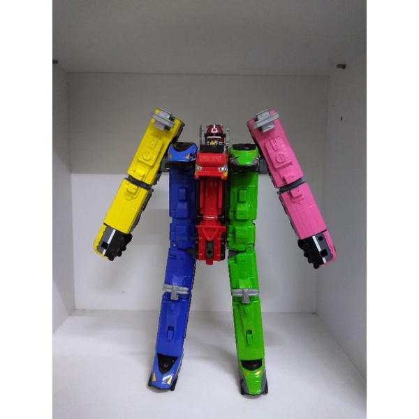 Bandai Power Rangers Tokkyuger Toqger DX Toq Tokkyu Megazord Ressha ...