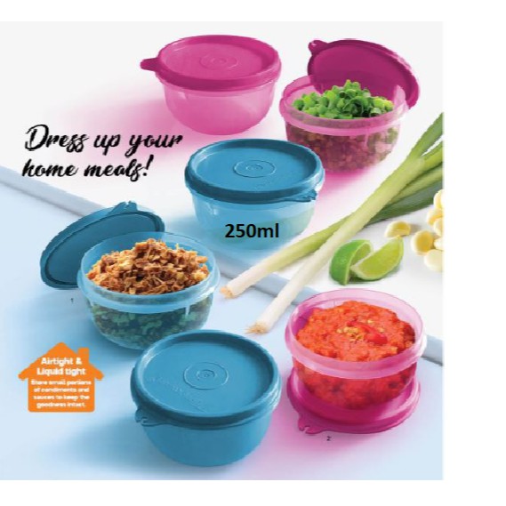 Tupperware : Tiny Treats sets (250ml) | Shopee Malaysia