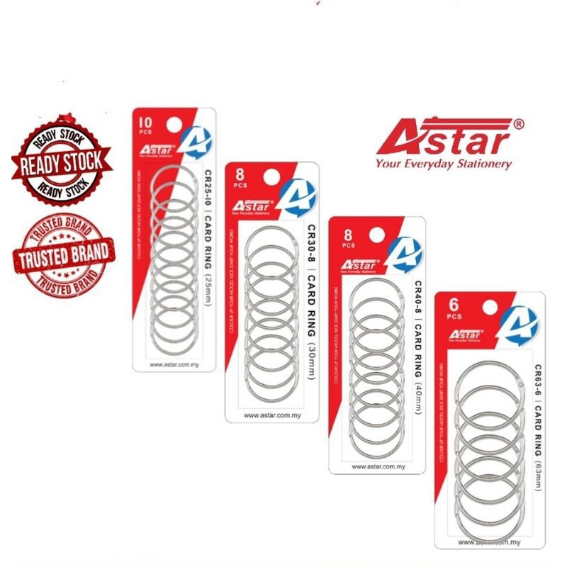 Astar Card Ring CR25 /CR30 /CR40 /CD63 | Shopee Malaysia