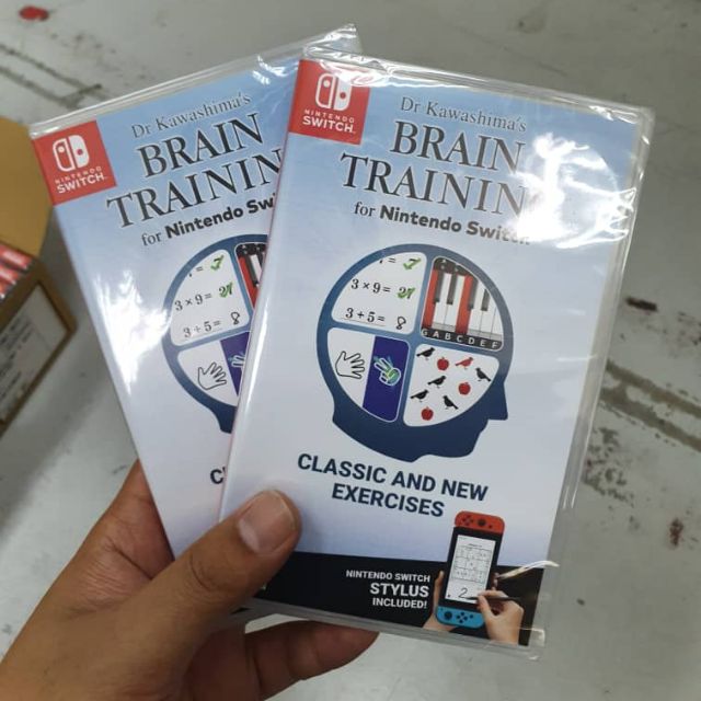 Dr Kawashima's Brain Training for Nintendo Switch (US version) | Shopee ...