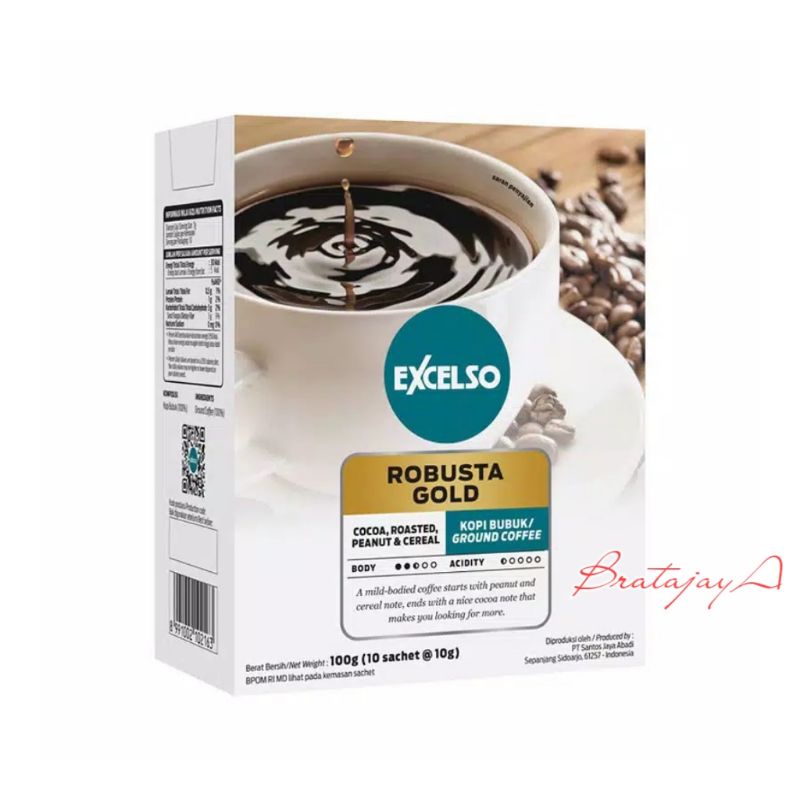 Excelso ROBUSTA GOLD Powder Coffee 10gr (FOLDING BOX) | Shopee Malaysia