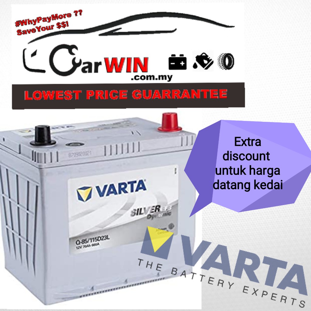 M42 VARTA SILVER DYNAMIC 60B20L EFB START STOP CAR BATTERY | Shopee Malaysia