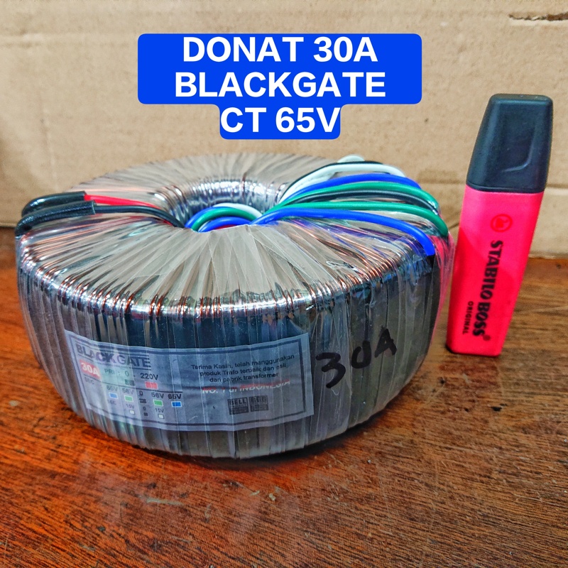 Toroid Donut Transformer 30A CT 56-65V Bombardir BLACKGATE BELL BGR ...