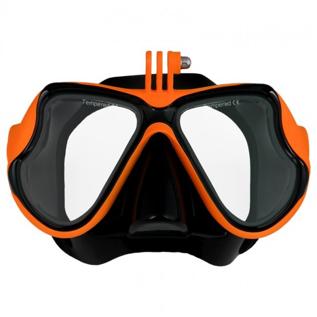Freewell Diving Mask for Action Cameras (Orange) | Shopee Malaysia
