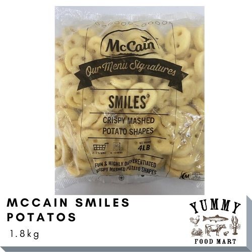McCain® SMILES POTATOS 笑脸薯饼 500g (RM8.00 / PACK) | Shopee Malaysia