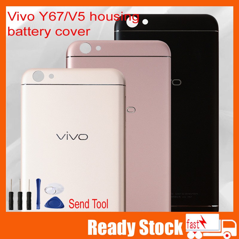 Back Housing Back Cover with On Off Volume Button For VIVO V5 VIVO 1601 ...