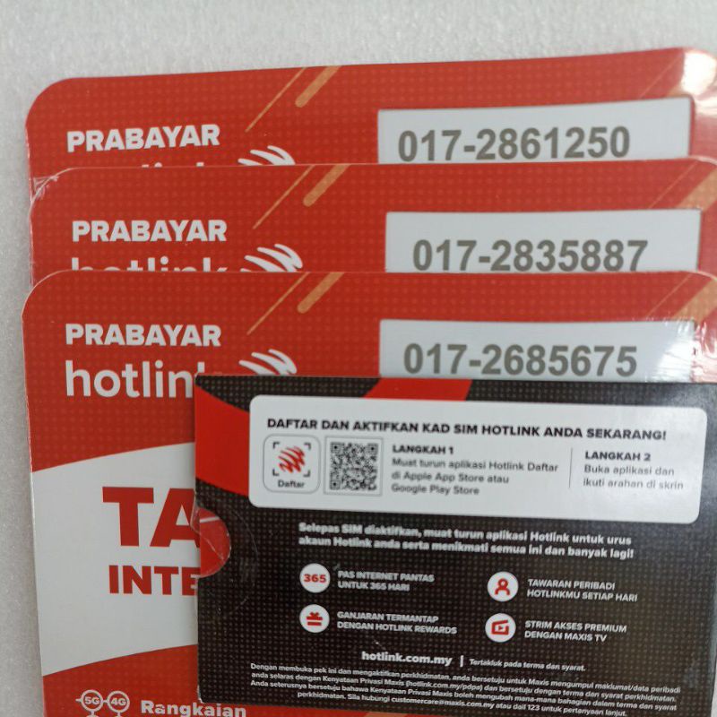 Hotlink Prabayar Kad Sim Tanpa Had Internet Dan Panggilan Maxis Hotlink ...