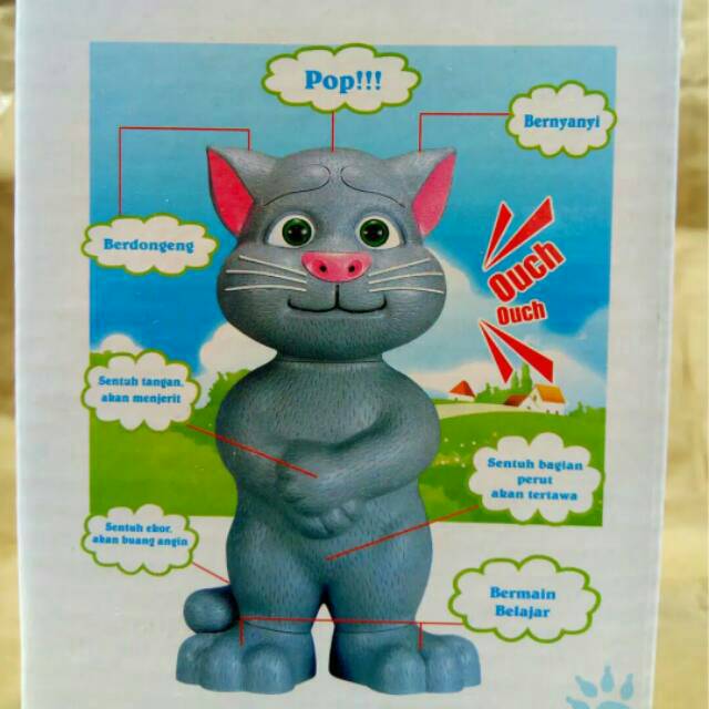 Indonesian Tomcat doll can sing, fairy tale and imitate sounds Tom Cat ...