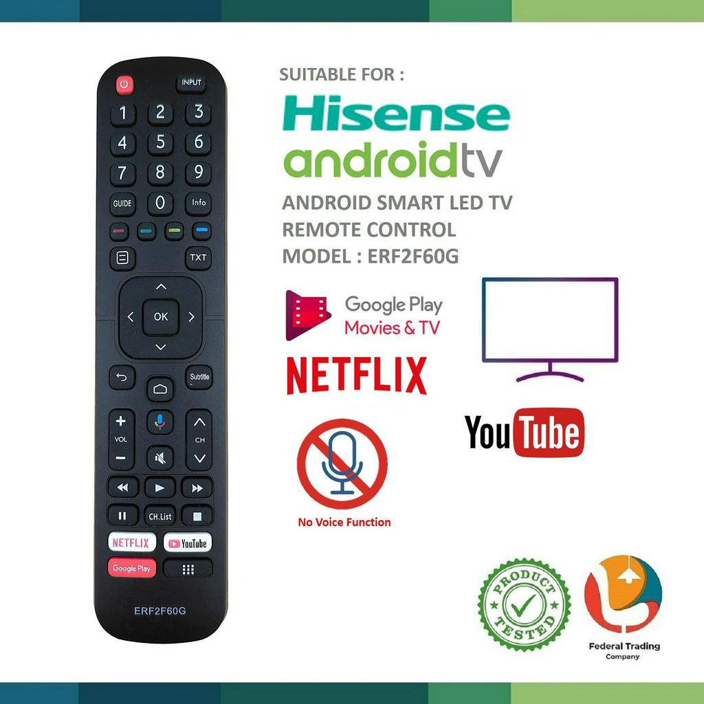 *Premium Quality* Suitable For Hisense ERF2F60G Netflix Google Play ...