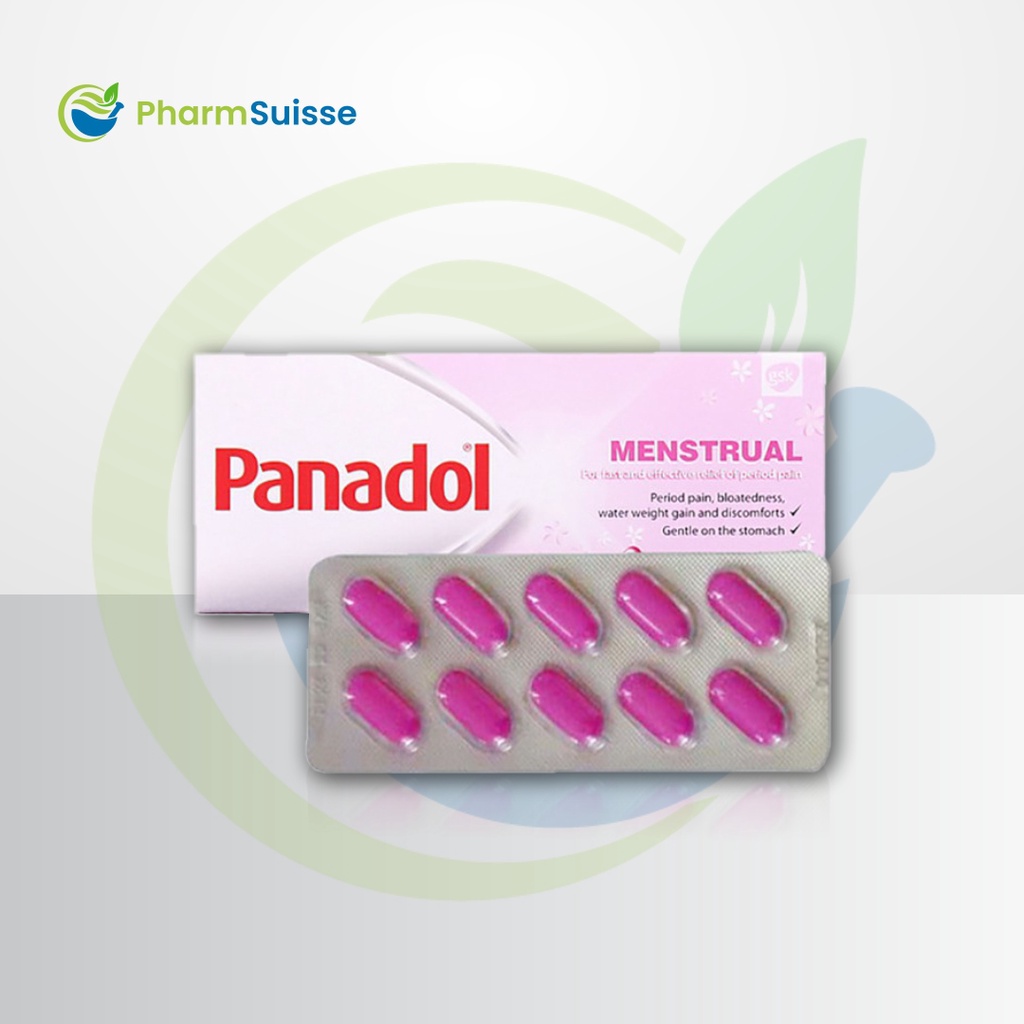 Panadol Menstrual For Period Pain Relief (10's) | Shopee Malaysia