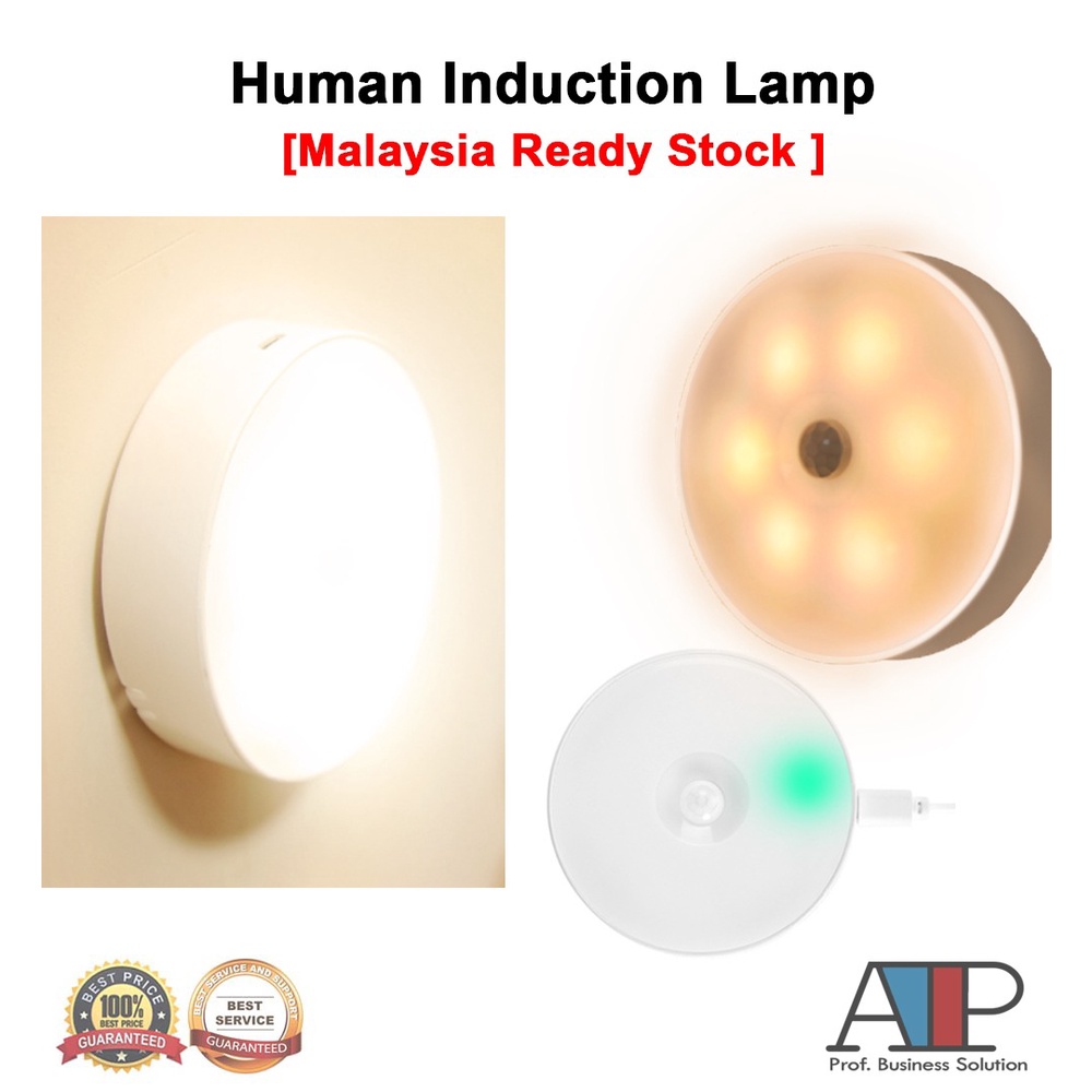Rechargeable Sensor Night Light, Wireless Body Induction Lamp, Motion ...