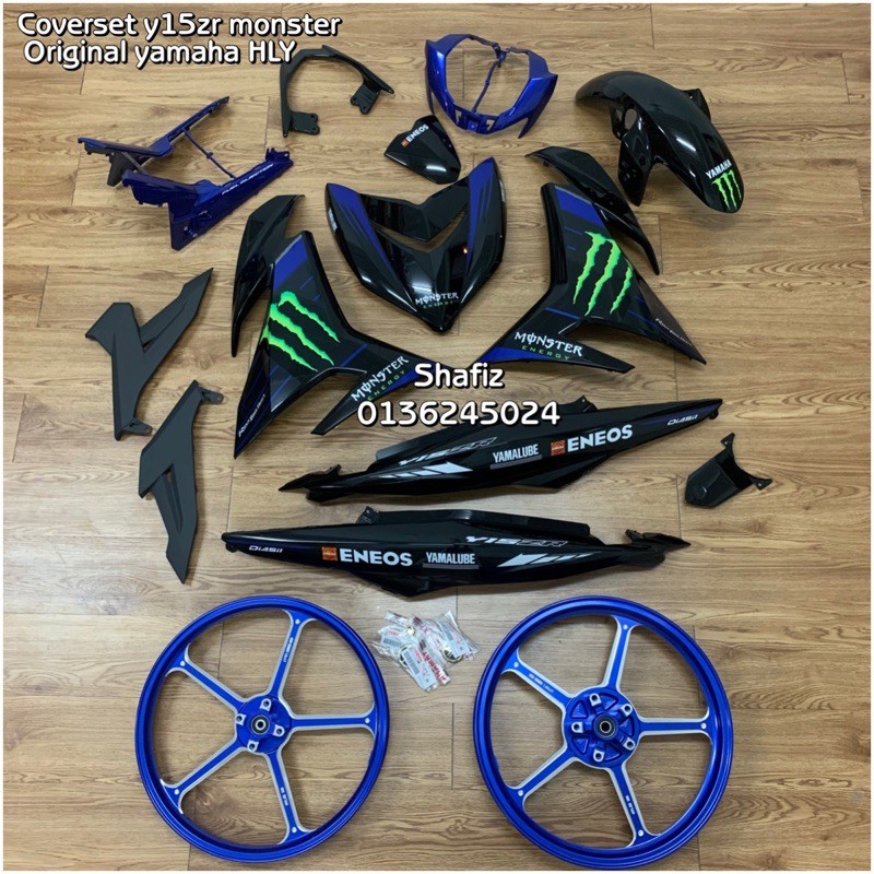 Coverset monster y15zr original HLY | Shopee Malaysia