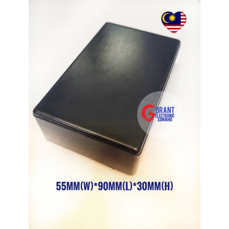 DIY Black Plastic Electronic Project Box Enclosure Case 55W*90L*30mm(H ...