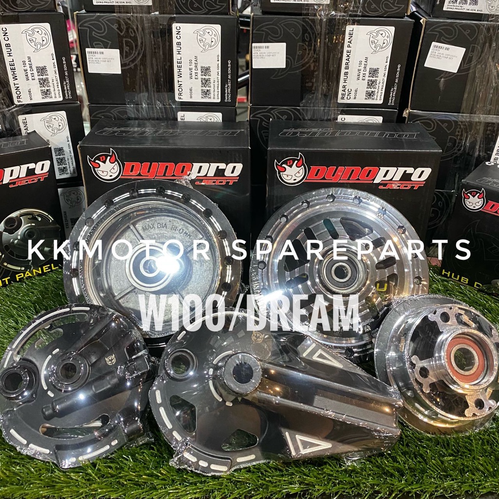 🔥 5 IN 1 WAVE100 WAVE W100 / EX5 DREAM CNC HUB FRONT REAR DEPAN ...