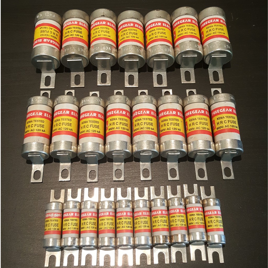 CLEARANCE FUSE GEAR 6A 20A 63A HRC F/LINK 6F21 FG01 FK01 | Shopee Malaysia