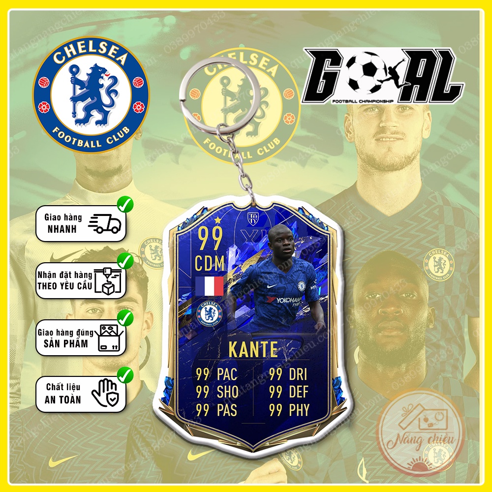 Chelsea Football Club Keychain 2022-2023 Season - Designed with every ...