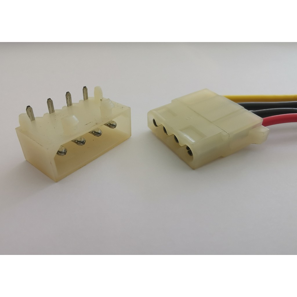4 PIN MOLEX CABLE WITH 4 PIN MOLEX CONNECTOR . | Shopee Malaysia