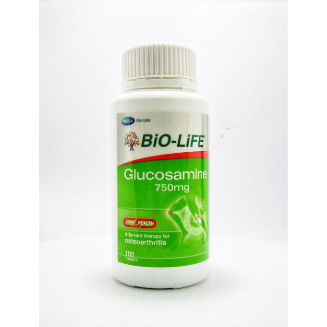 BIOLIFE GLUCOSAMINE 750MG TABLET JOINT HEALTH ( TAMBAH MINYAK LUTUT ...