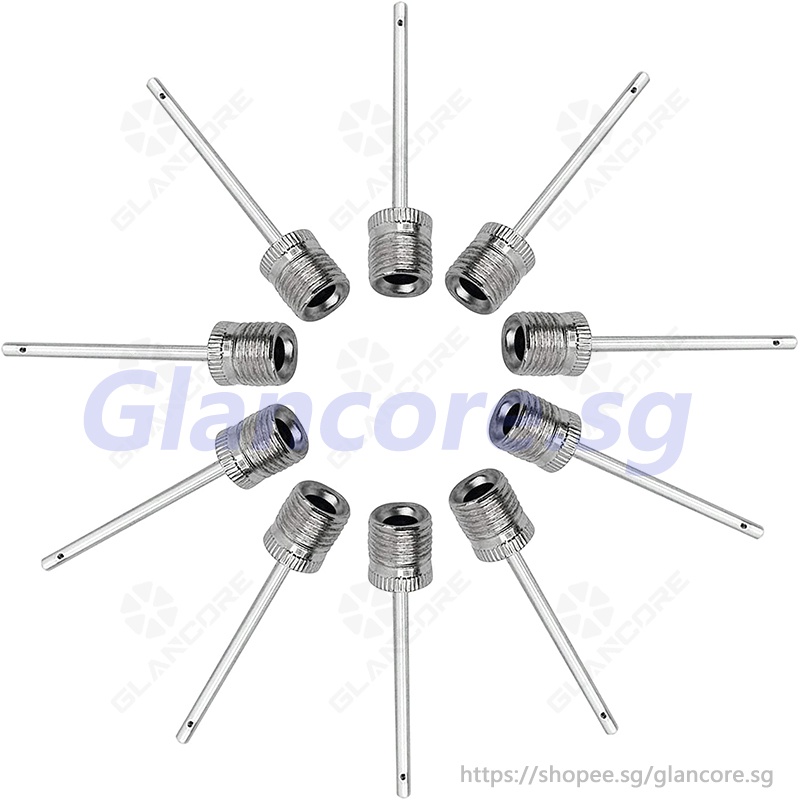Ball Pump Inflation Needle (Pack of 2) - Stainless Steel Air Pump ...