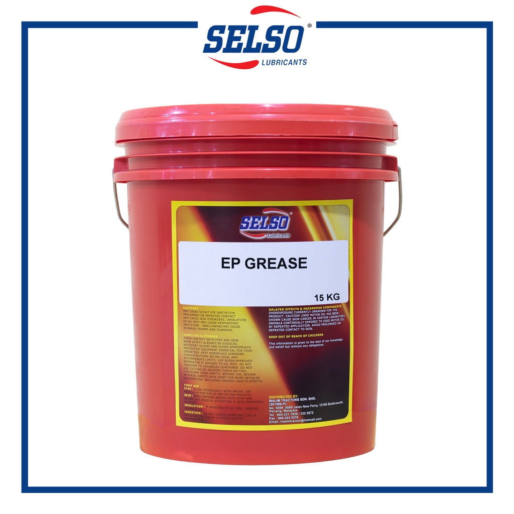 Selso EP Grease 15KG NLGI 000-00-0-1-2 | Shopee Malaysia