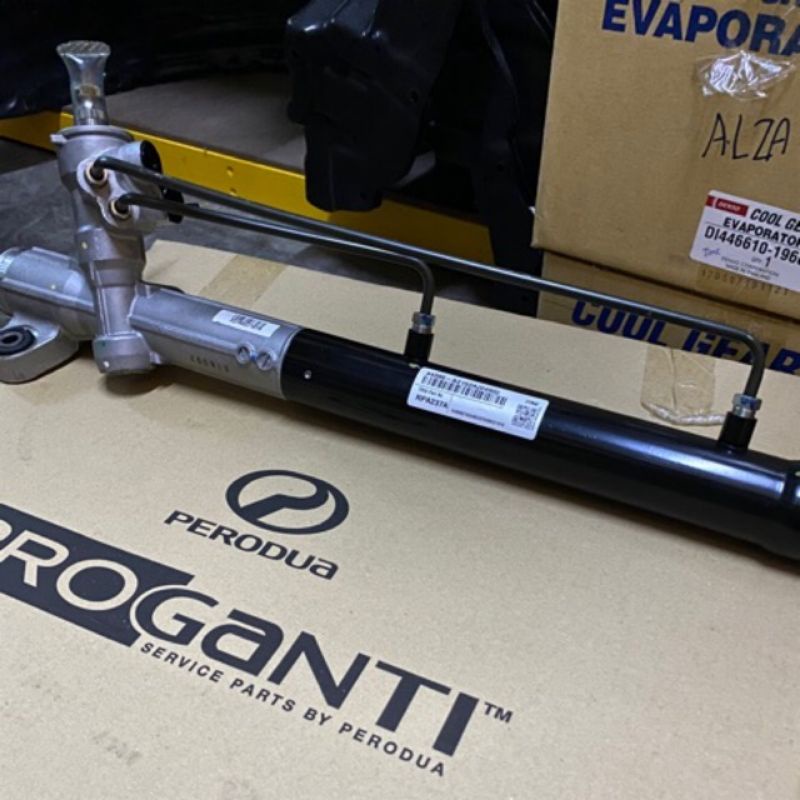 ALZA STEERING RACK ORIGINAL PERODUA PROGANTI TULEN ASSEMBLY | Shopee ...